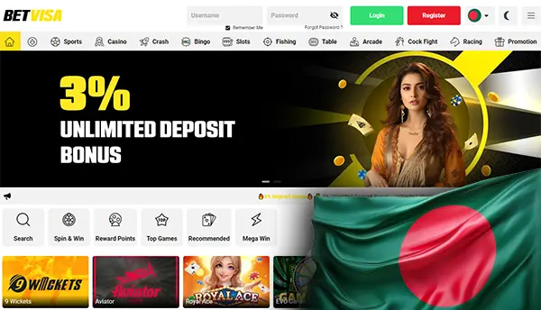 BetVisa Play Online Casino Games and Sports Betting in Bangladesh 🌟 ...